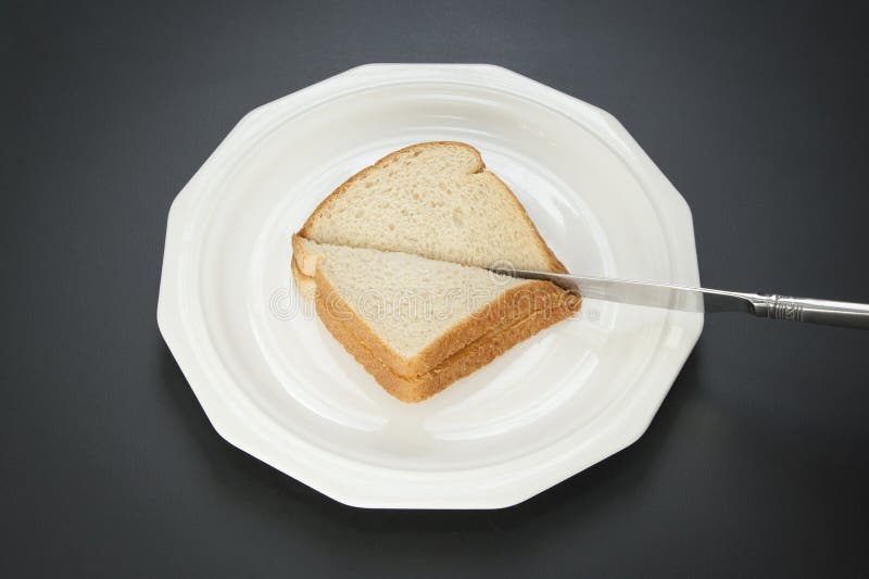 Making a Sandwich - Step 3 stock photo. Image of butter - 38015484