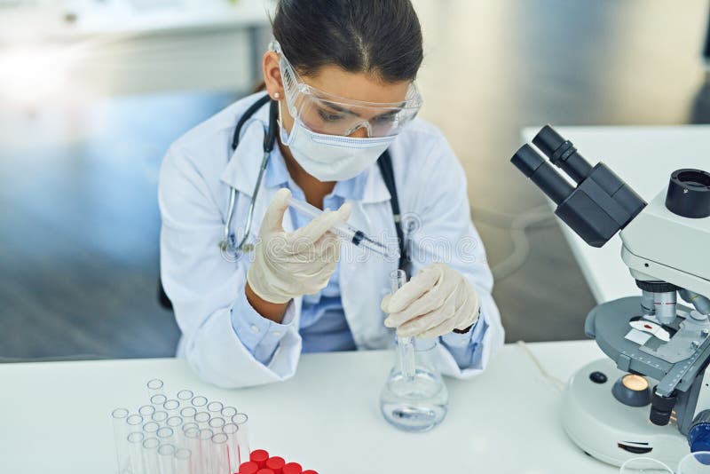 Making Sense of the World through Science. a Young Scientist Working in ...