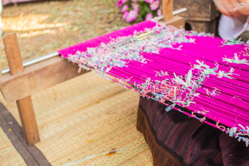 Making Silk stock photo. Image of linen, textile, texture - 49281730