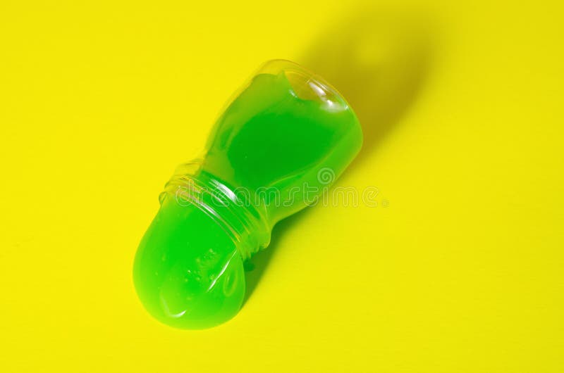 Making Slime Yourself. Ingredients for Making Bright Glittering Slime ...