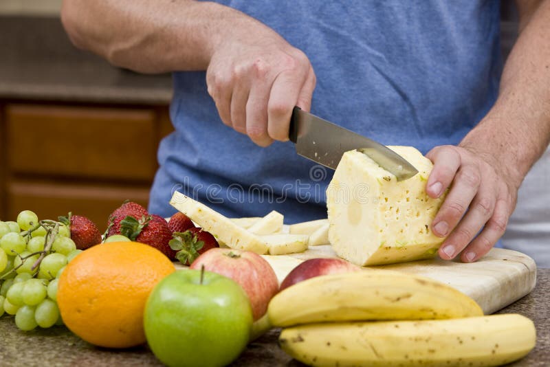 Making a Snack stock photo. Image of lifestyle, strong - 10175002