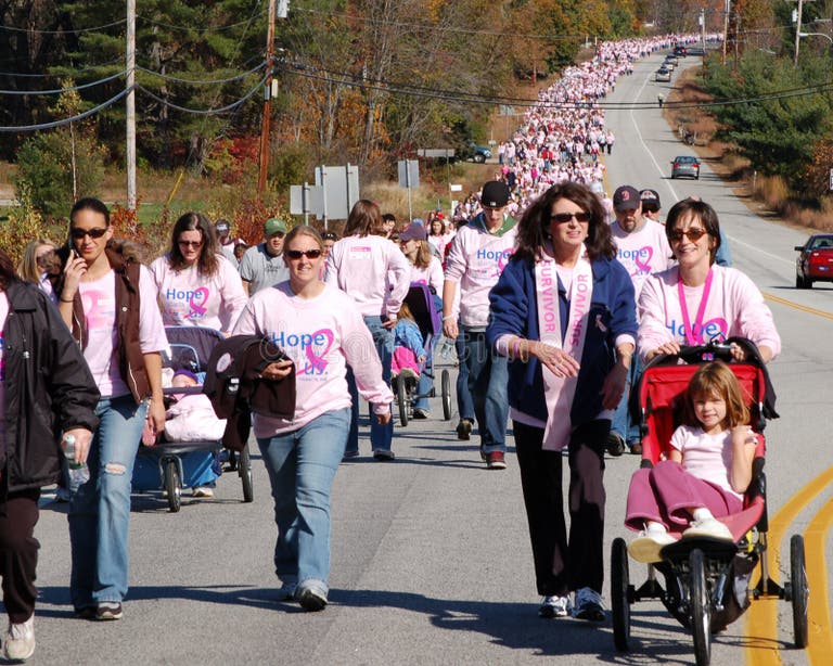 Making Strides Breast Cancer Walk Flyer Stock Photos - Free & Royalty ...