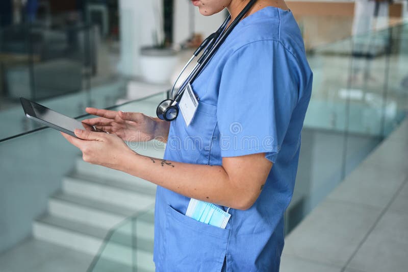 Making Sure My Patients Test Results are Normal. an Unrecognizable ...