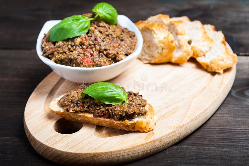 Making of tapas stock image. Image of making, closeup - 72505199