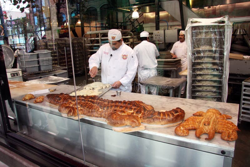 Making Turtle Bread. Boudin Bakery. Editorial Photo - Image of alcatraz ...