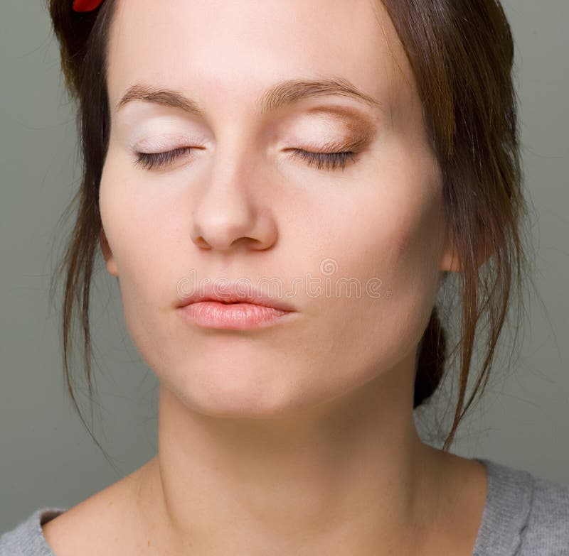 Making up stock image. Image of face, adult, elegant, colorful - 7172141