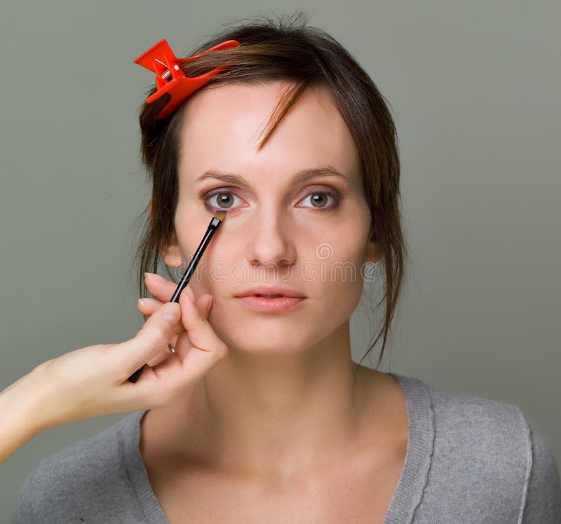 Making up stock photo. Image of eyeshadow, care, attractive - 7172248