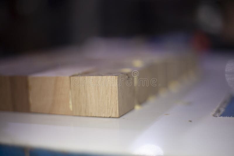 Making wood planks. stock image. Image of wood, together - 177918237