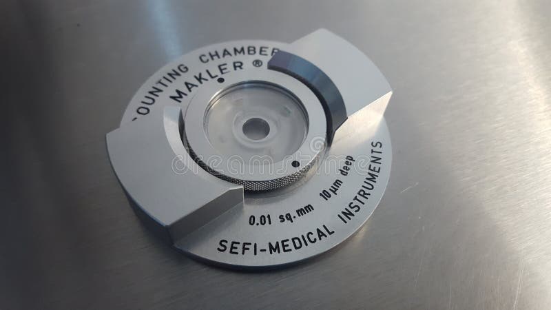 Makler chamber counting stock photo. Image of medical - 197537218