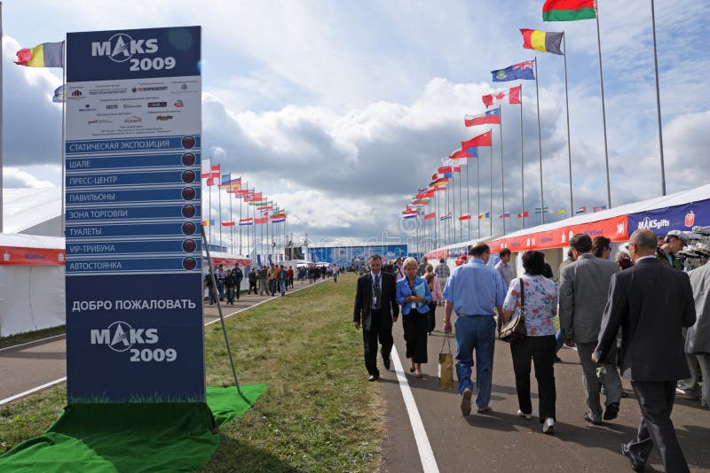 Maks 2009 editorial image. Image of commercial, show - 10593175