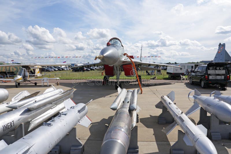 MAKS 2009 editorial stock photo. Image of aeroplane, international ...