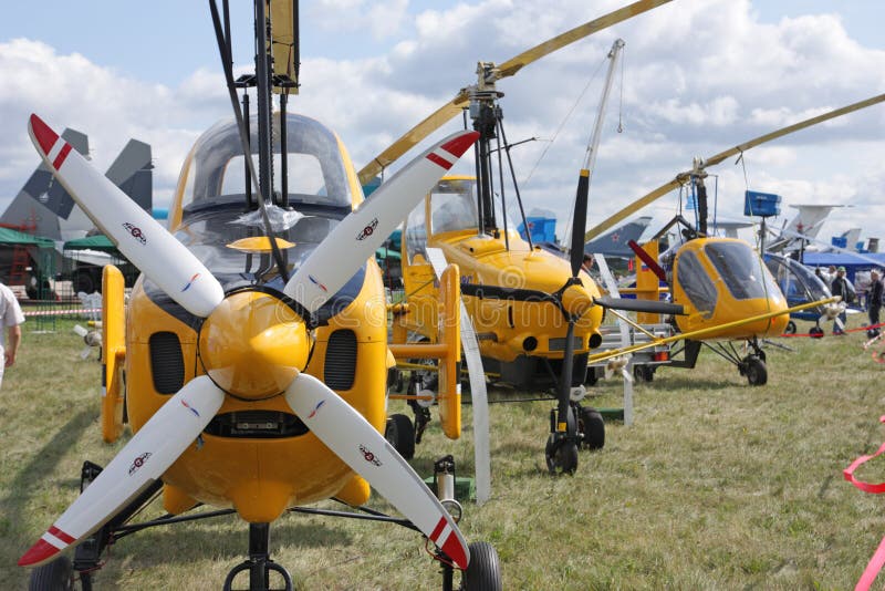 Autogyro editorial image. Image of rotorcraft, exhibition - 38143835