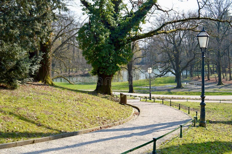 Maksimir Park, Zagreb, Croatia Stock Photo - Image of leisure, garden ...
