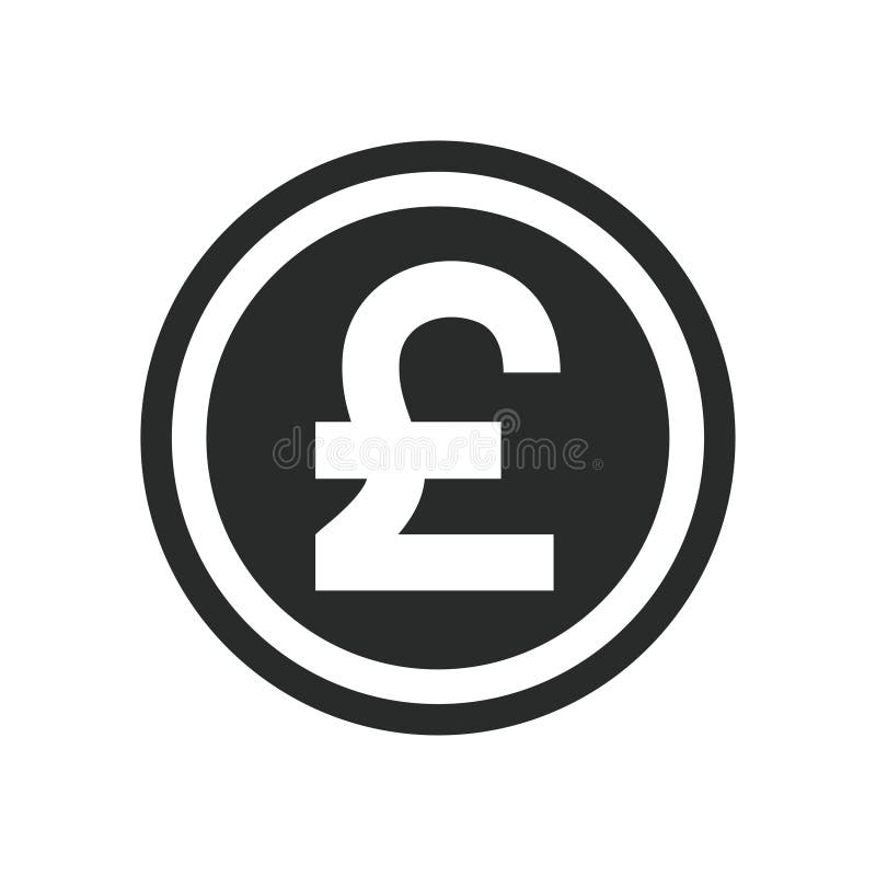 Pound Sign Icon Vector Design Illustration Stock Vector - Illustration ...