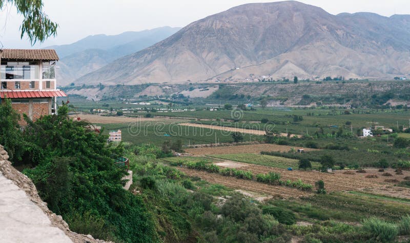 Mala River Valley in Lima Peru Stock Photo - Image of rocks, panorama ...