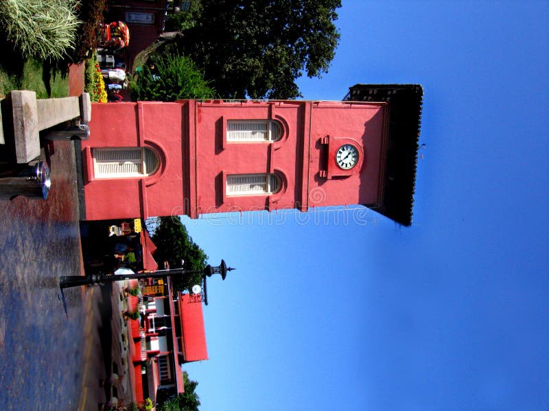 Malacca Clock Tower stock photo. Image of malacca, historical - 142706