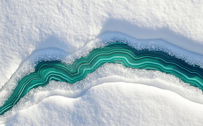 Malachite and Quartz Formations from a Geological Site Display ...