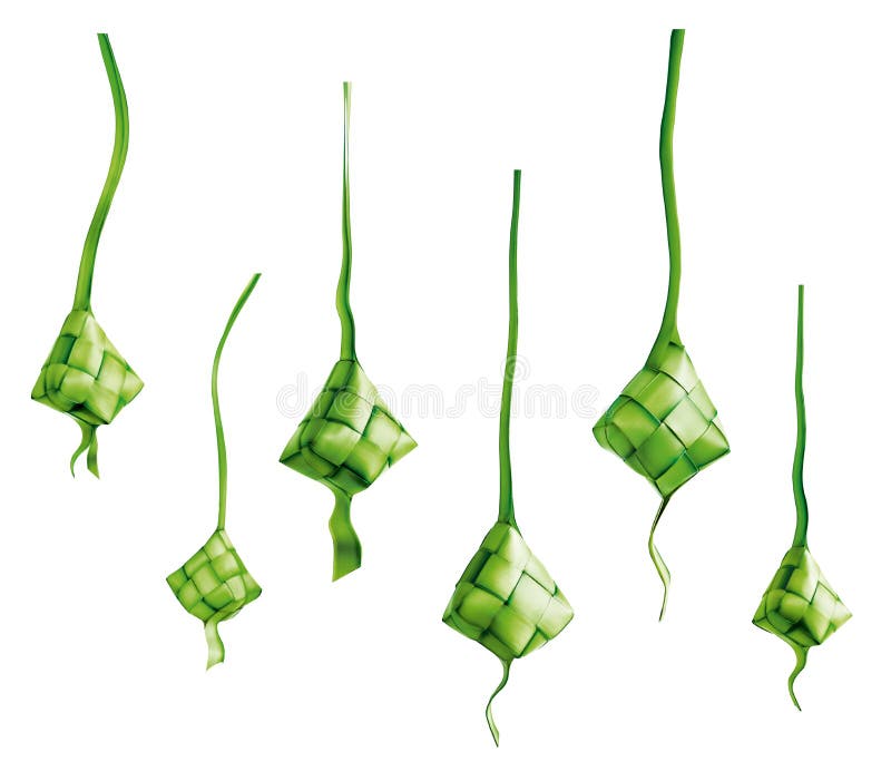 Malay Ketupat (Rice Dumpling) Stock Photo - Image of festival ...