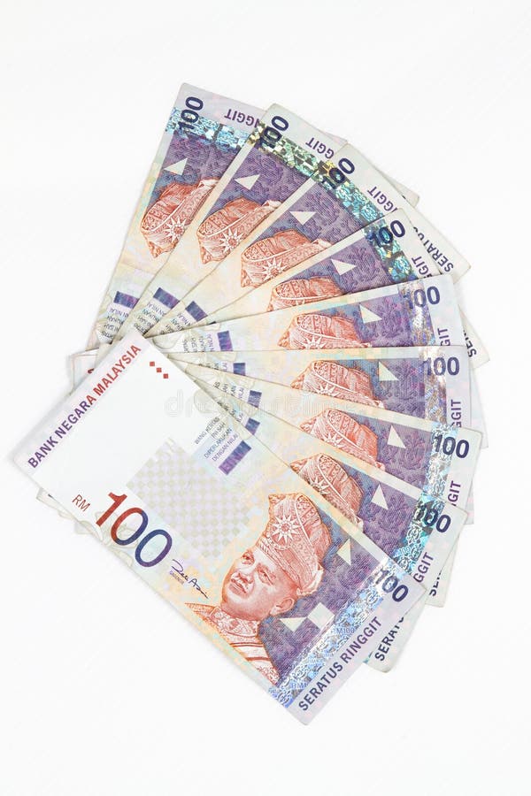 Malaysia RM100 Notes stock image. Image of business, currency - 15974535