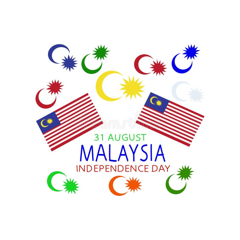 Malaysia Independence Day is Celebrated Every Year on 31 August Vector ...