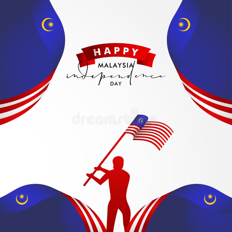 Malaysia Independence Day Vector Design Illustration for Celebrate ...