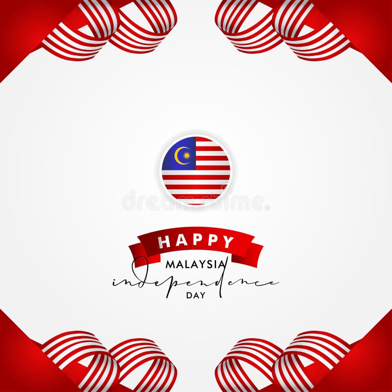 Malaysia Independence Day Vector Design Illustration for Celebrate ...