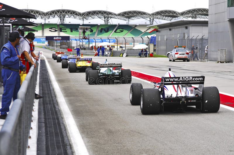 Malaysia, Kuala Lumpur: A1 Automobile Race 2006 in Editorial Stock ...