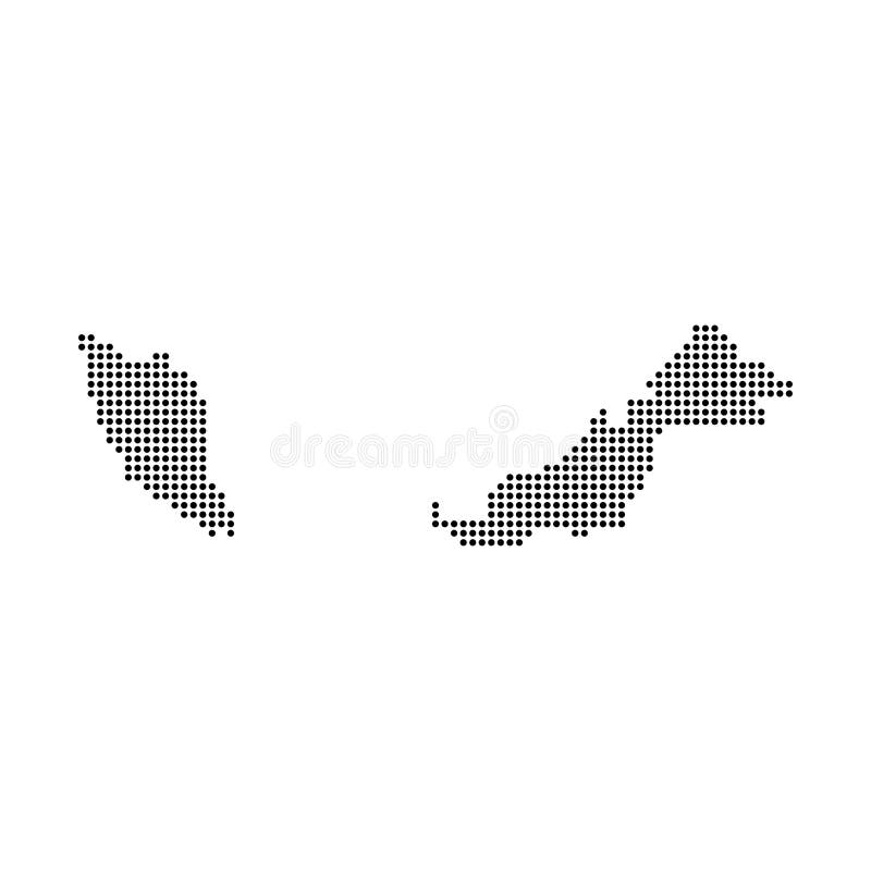 Malaysia map icon stock illustration. Illustration of symbol - 348034893
