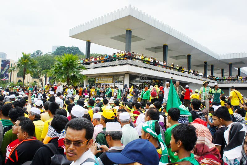 Malaysia rally protest editorial stock image. Image of national - 28612639