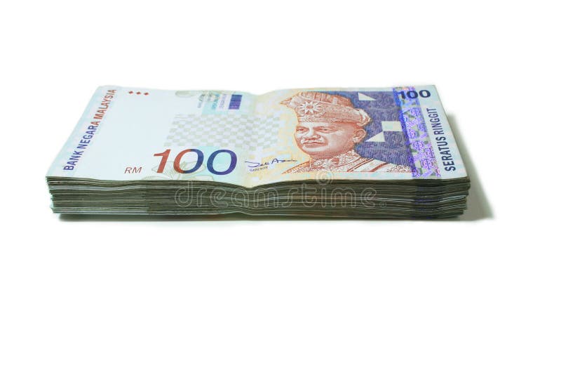 Malaysia RM100 Notes stock image. Image of ringgit, money - 16049159