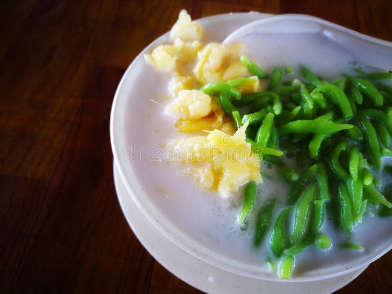 Malaysia Tradition Dessert that Called Cendol. Stock Photo - Image of ...