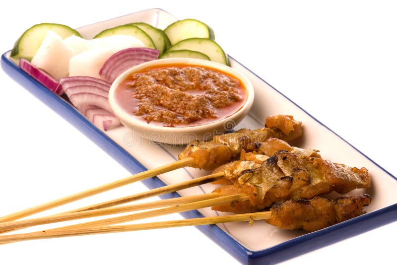 Malaysian Fish Satay stock photo. Image of oriental, cultural - 7004946