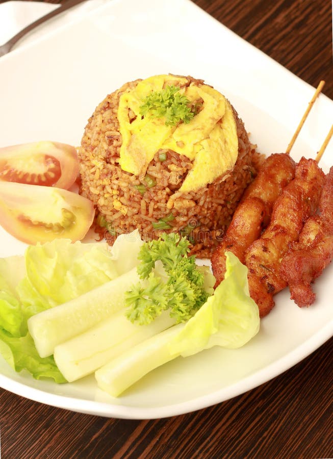 Malaysian Fried Rice stock image. Image of fried, food - 22550215