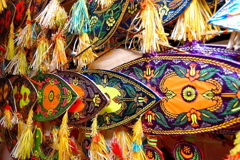 Malaysian Kite (Wau) stock photo. Image of crafts, kite - 25371678