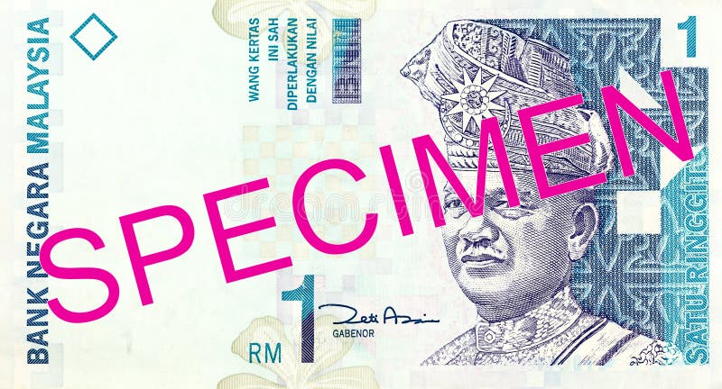 10 Malaysian Ringgit Bank Note Obverse Stock Image - Image of business ...