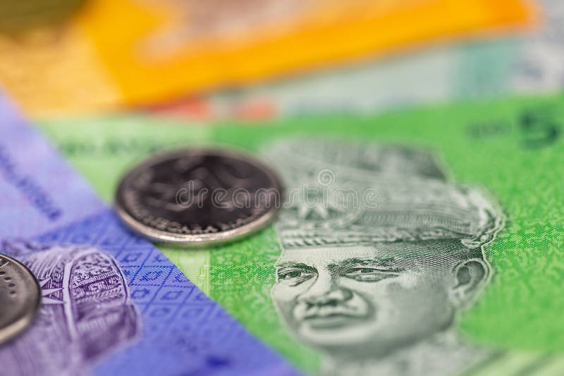Malaysian Ringgit Banknotes Background Stock Photo - Image of colorful ...