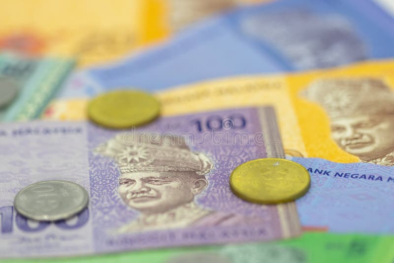 Malaysian Ringgit Banknotes Background Stock Image - Image of foreign ...