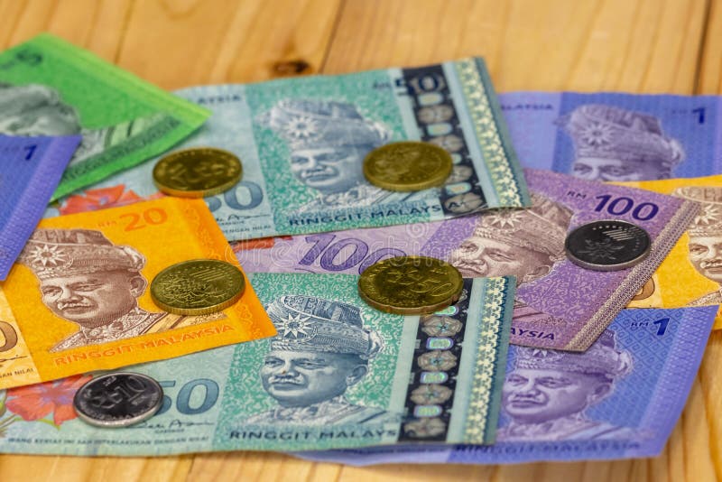 Malaysian Ringgit Banknotes Background Stock Photo - Image of note ...