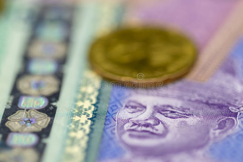 Malaysian Ringgit Banknotes Background Stock Photo - Image of market ...