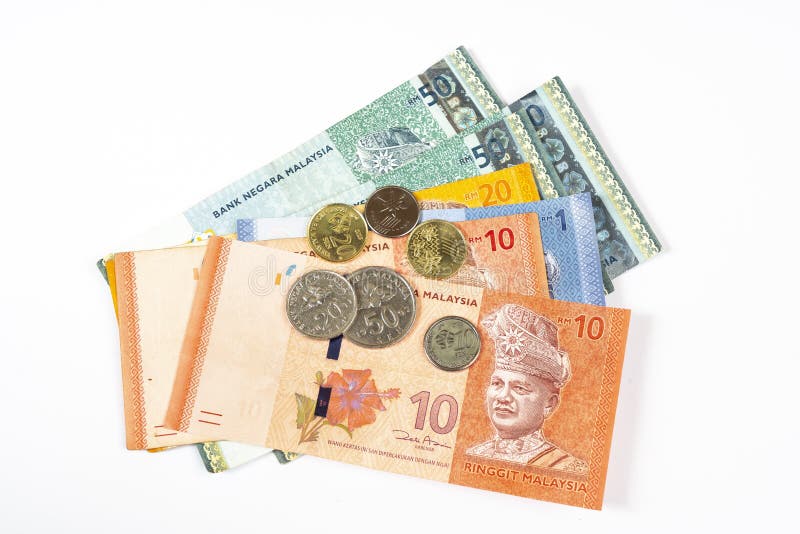 Malaysian Ringgit Banknotes and Coins Stock Image - Image of asia ...