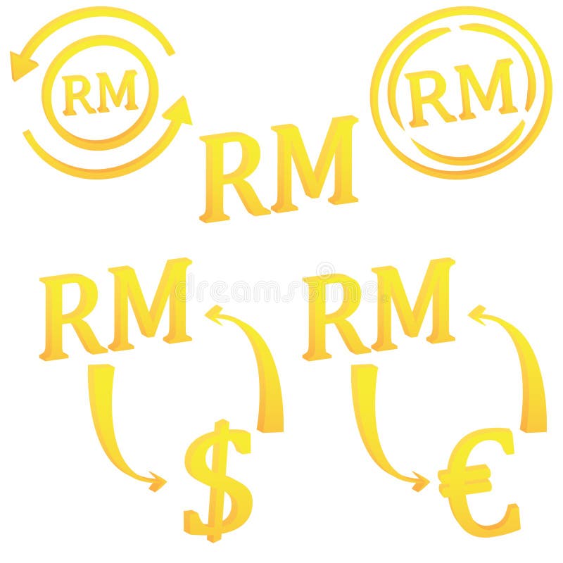 Malaysian Ringgit Currency Symbol Icon of Malaysia Stock Vector ...