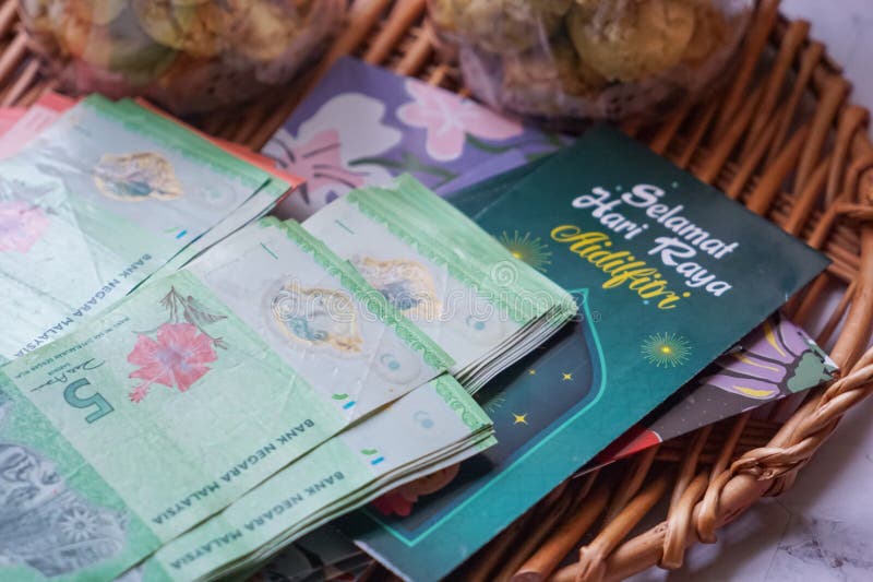 Malaysian Ringgit Money Packet Stock Image - Image of happy, gift ...