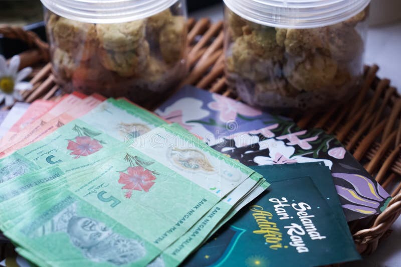Malaysian Ringgit Money Packet Stock Photo - Image of cash, aidilfitri ...