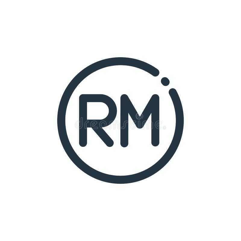 Malaysian Ringgit Currency Symbol Icon Of Malaysia Stock Vector ...