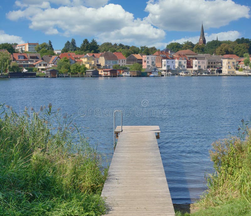 Malchow,Mecklenburg Lake District,Germany Stock Image - Image of ...