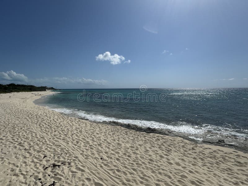 Malcolm Beach at Providenciales in the Turks and Caicos Islands Stock ...