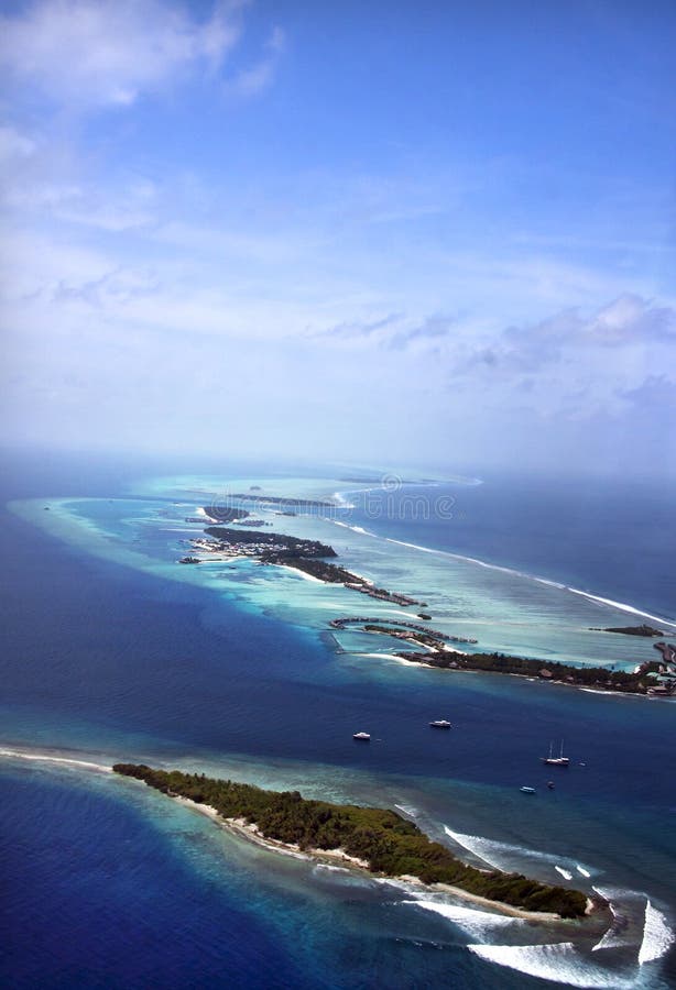 Maldives, aerial stock image. Image of atoll, indian - 22287317