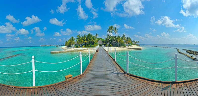 Maldives island stock photo. Image of green, coco, house - 19419532