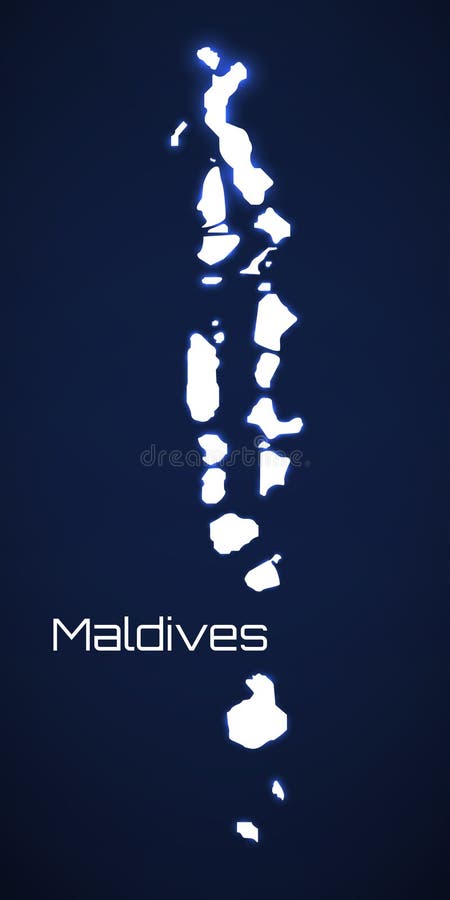 Maldives Map. Maldives map stock vector. Illustration of island - 334927723