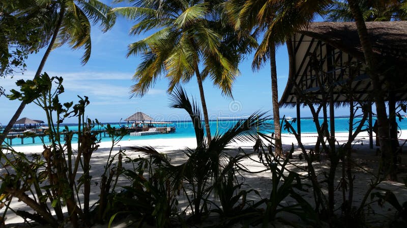 Maldives sun Siam irufushi stock image. Image of siam - 76001431